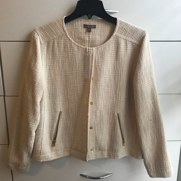 Lilla P | Jackets & Coats | Lilla P Cream Blazer | Poshmark